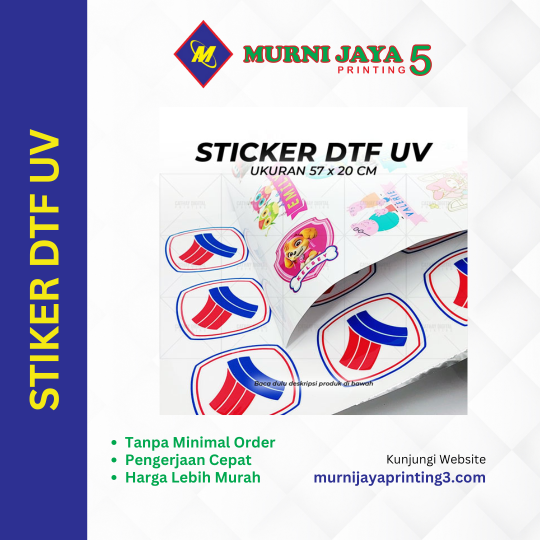 Jasa Cetak Stiker DTF UV Express Murah di Jakarta - Murni Jaya Printing 5